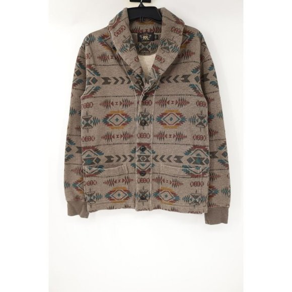 Ralph Lauren Double RL | Sweaters | Ralph Lauren Rrl Cardigan Mens Small Southwestern Aztec ...